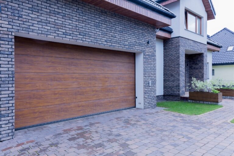 Timber Look Garage Doors for Coastal Homes